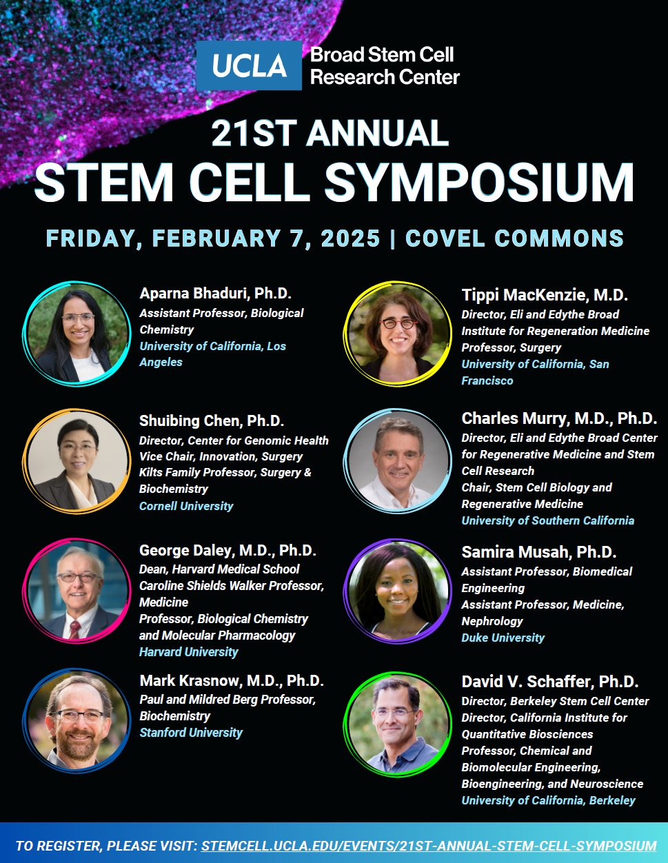 Dr. Samira Musah invited as a distinguished speaker at the Annual Stem Cell Symposium hosted by ...